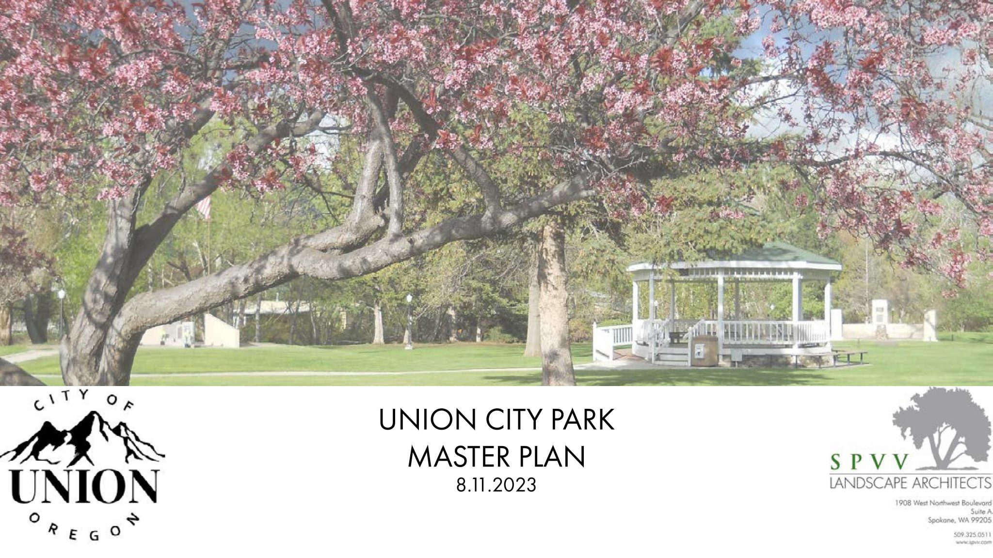 Projected Park Plan – City of Union, OR
